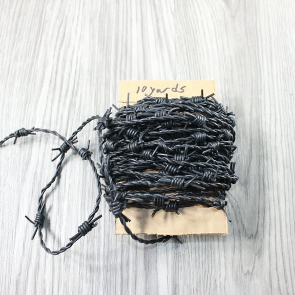 5 Yards of Leather Barbed Wire Antique Brown Color #5828 - Walmart.com