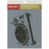 Turntable Stencil 8.5" x 11" Stencil - Walmart.com