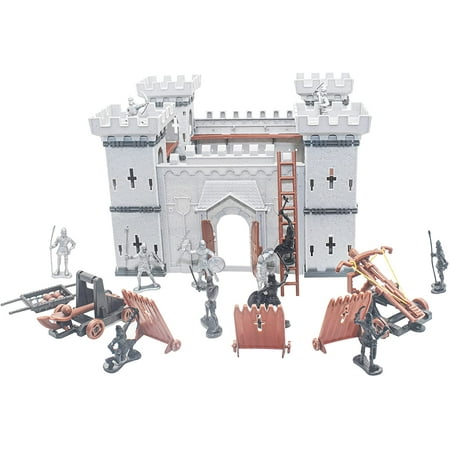 HTWW Castle Model Set DIY Medieval Castle Medieval Times Middle Ages ...