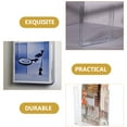 Phlegsive Clear Acrylic Wall File Holder Magazine Rack Organizer ...