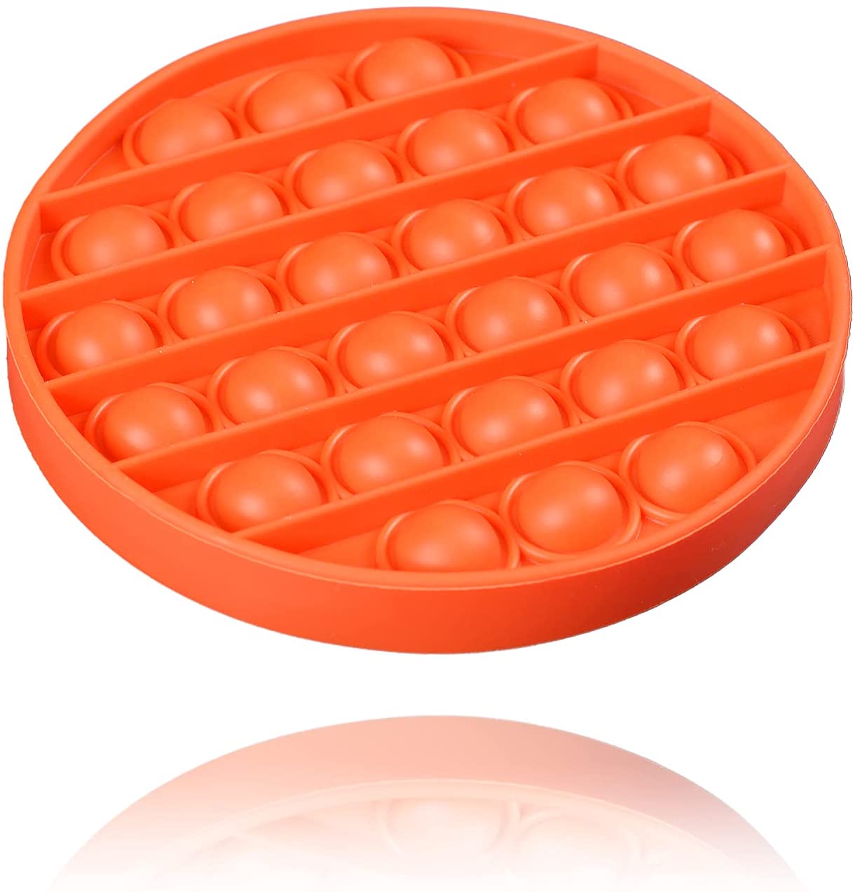 Stay Smart Way Silicone Push Pop Bubble Fidget Sensory Toy (Round ...