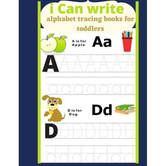 Alphabet Trace the Letters : Practice Handwriting Workbook Letter for ...