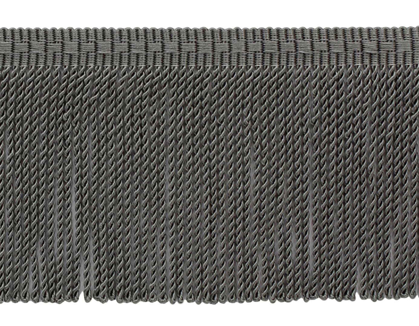 3 Inch long Medium Grey Thin Bullion Fringe Trim, Style# BFTC3 Color ...