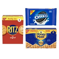 OREO Cookies, RITZ Crackers, Honey Maid Graham Crackers Variety Pack ...