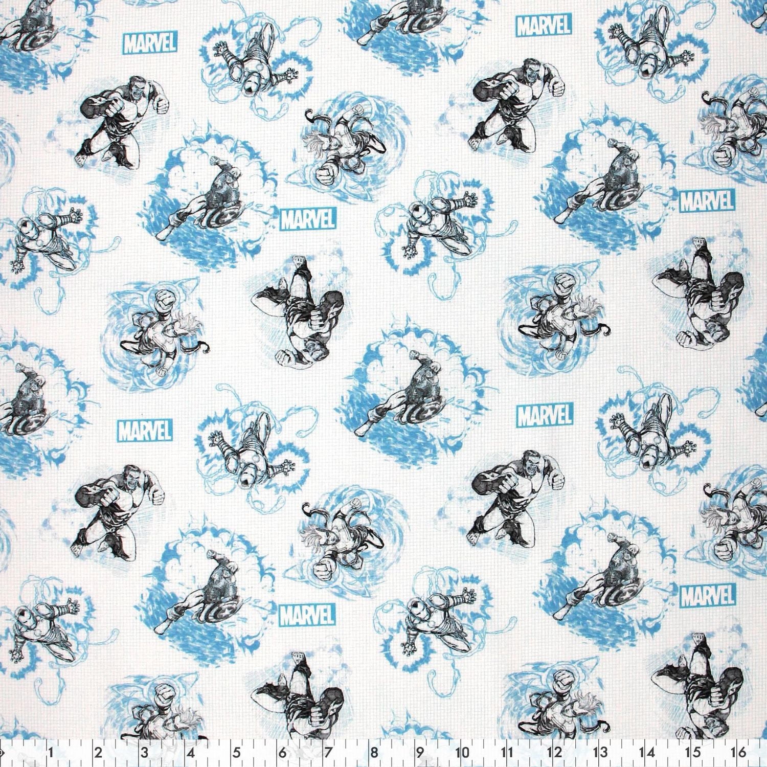 Click here for Fabric Creations Marvel Avengers Sketch Cotton Fab... prices