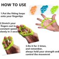 3pcs Finger Stretcher Exerciser, Hand Grip Strengthener, Hand Exerciser ...