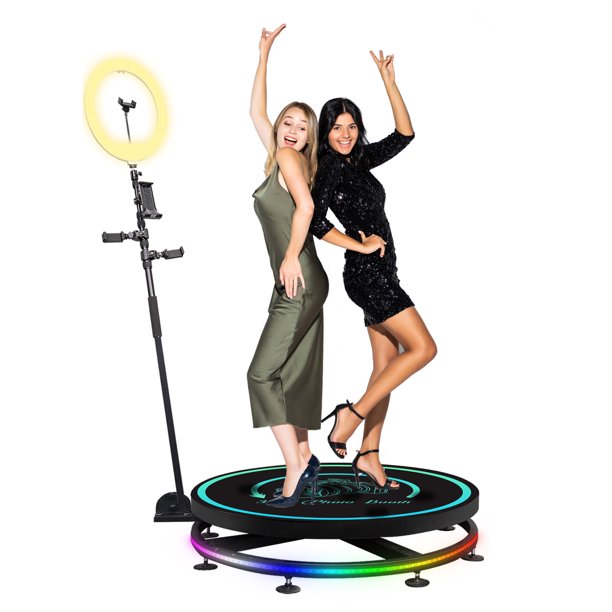 HARZHI 360 Photo Booth Remote Control / APP Switch Control,Black (26.8 ...