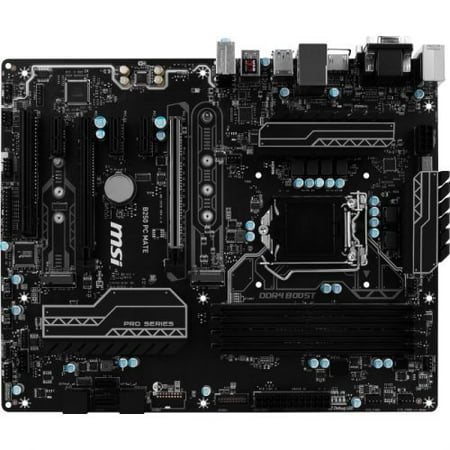 MSI B250 PC MATE Desktop Motherboard - Intel B250 Chipset - Socket H4 ...