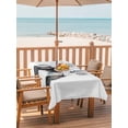 60x102 Inch Outdoor Tablecloth with Umbrella Hole Zipper Rectangle ...