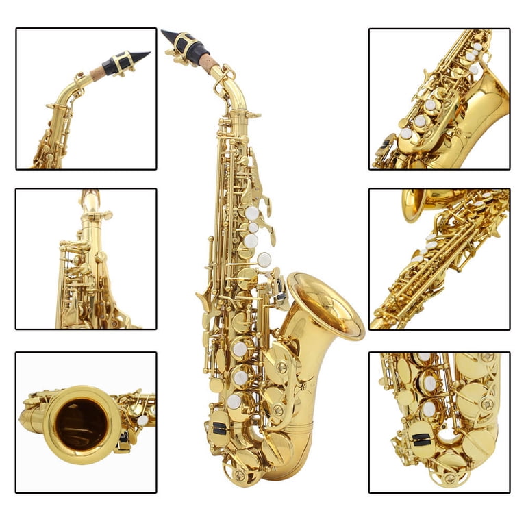 White Tenor Saxophone