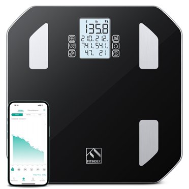 RENPHO USB Rechargeable Bluetooth Smart Scales for Body Weight, Fitness ...