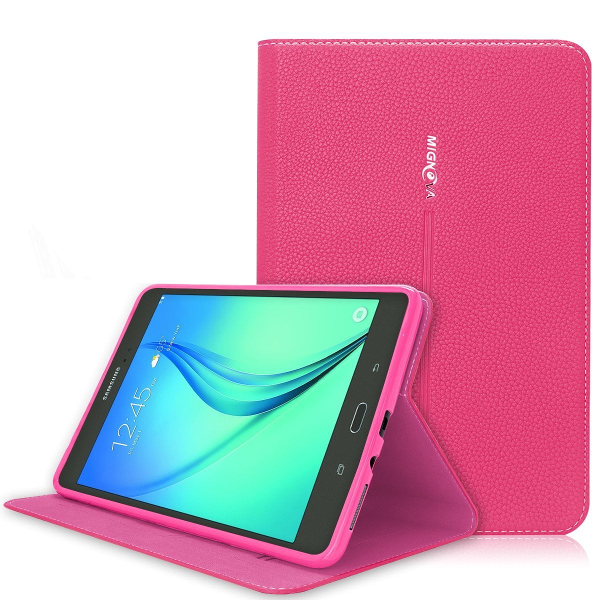 Galaxy Tab A 8.0 Case, Mignova Premium PU Leather Folio Case Smart ...