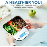 Smart Weigh Digital Food Scale Grams and Ounces - Sound Beep Feedback ...