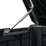 Toomax Florida Deck Patio Storage Box Bin Bench Waterproof, 145Gal ...