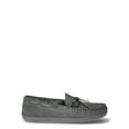 George Men's Genuine Suede Moccasin Slippers - Walmart.com