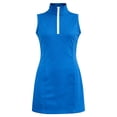 Bobifish Big Girls Tank Dresses High Neck Half Zip Sleeveless Stretchy ...