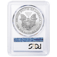 2020-W Burnished $1 American Silver Eagle PCGS SP70 FS Flag Label - Walmart.com