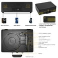 RetroAudio Vinyl Record Player 3-Speed Turntable with Bluetooth ...
