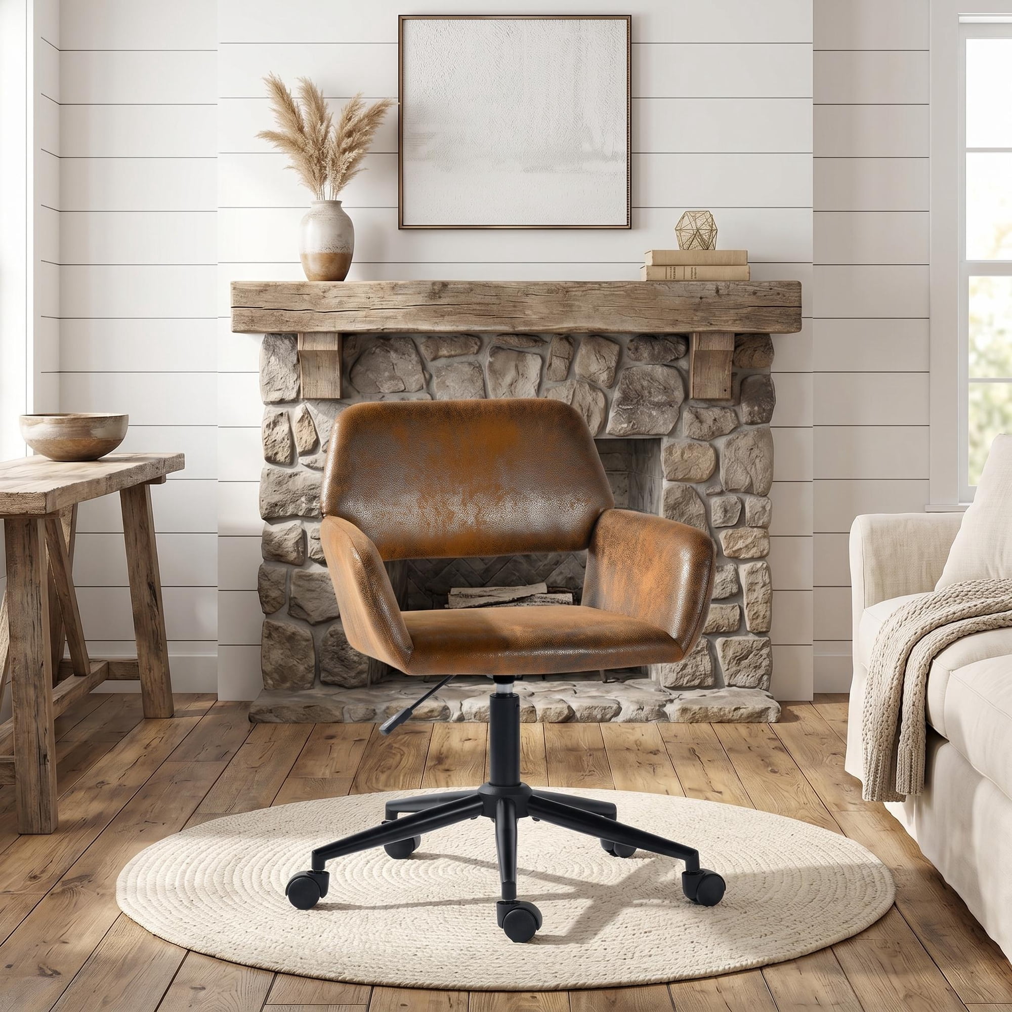 Click here for Homy Casa 1-Piece 29.9-33.9 Adjustable Swivel Offi... prices