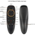 G10 Voice-Activated Air Mouse, 2.4G Wireless Six-Axis Gyroscope Air ...