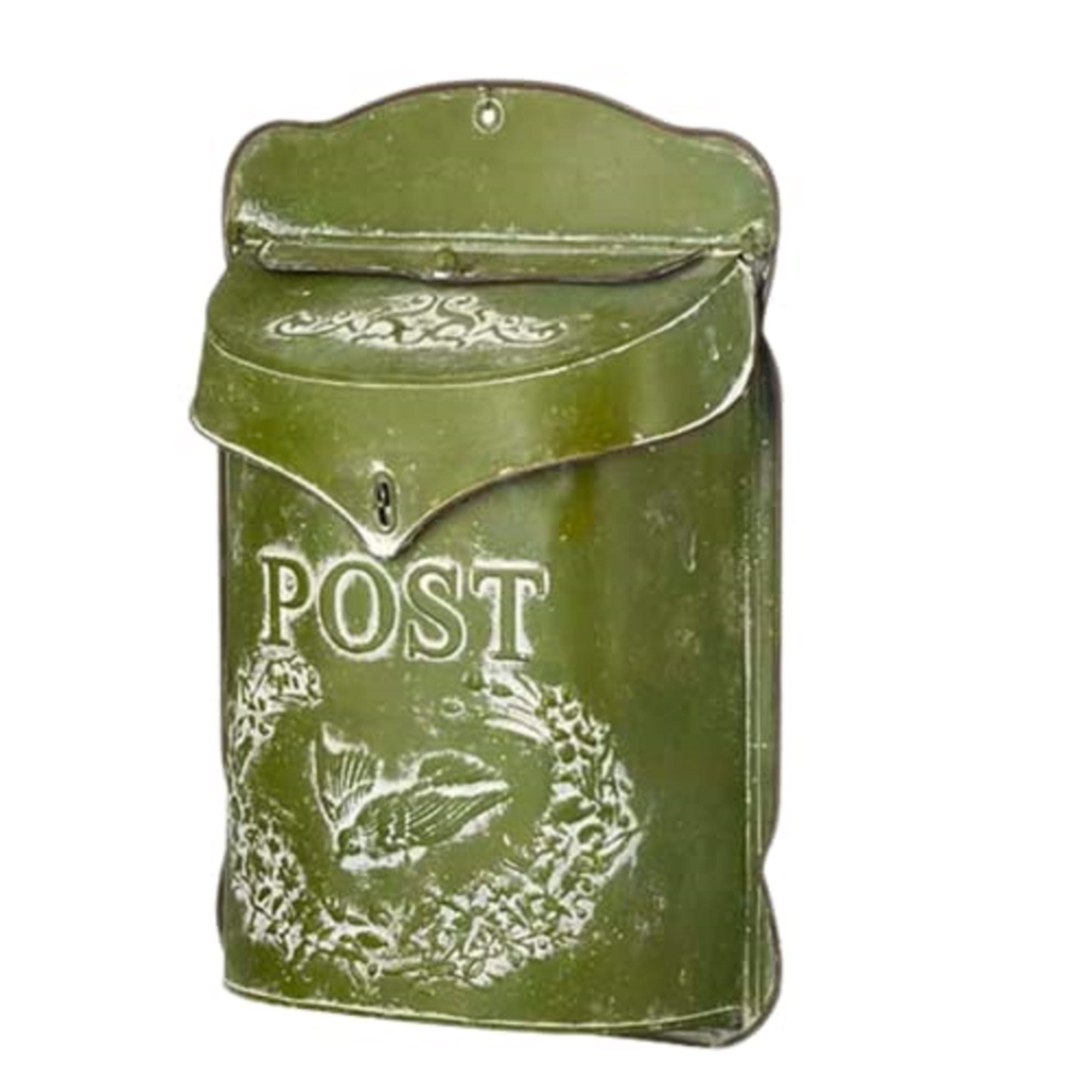 First of a Kind Wall Mount Mailbox - 15.5" Vintage & Distressed Style ...