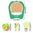 Orangide 3 in 1 Hand Paddle Game Set with Shuttlecock LED Badminton and ...