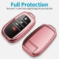for Toyota Key fob Cover Soft Key Shell Case for 2025 Camry 2019-2025 ...