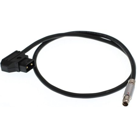 3 Pin Fischer RS Male to Dtap Power Cable for Arri Alexa/TILTA Wireless ...
