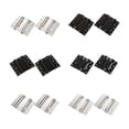 2Pcs Auto Closing Door Hinges Double Action Spring Loaded Steel ...