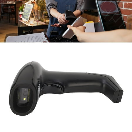 Barcode Scanner, Automatic Scanning Wear Ergonomic USB Barcode Scanner ...