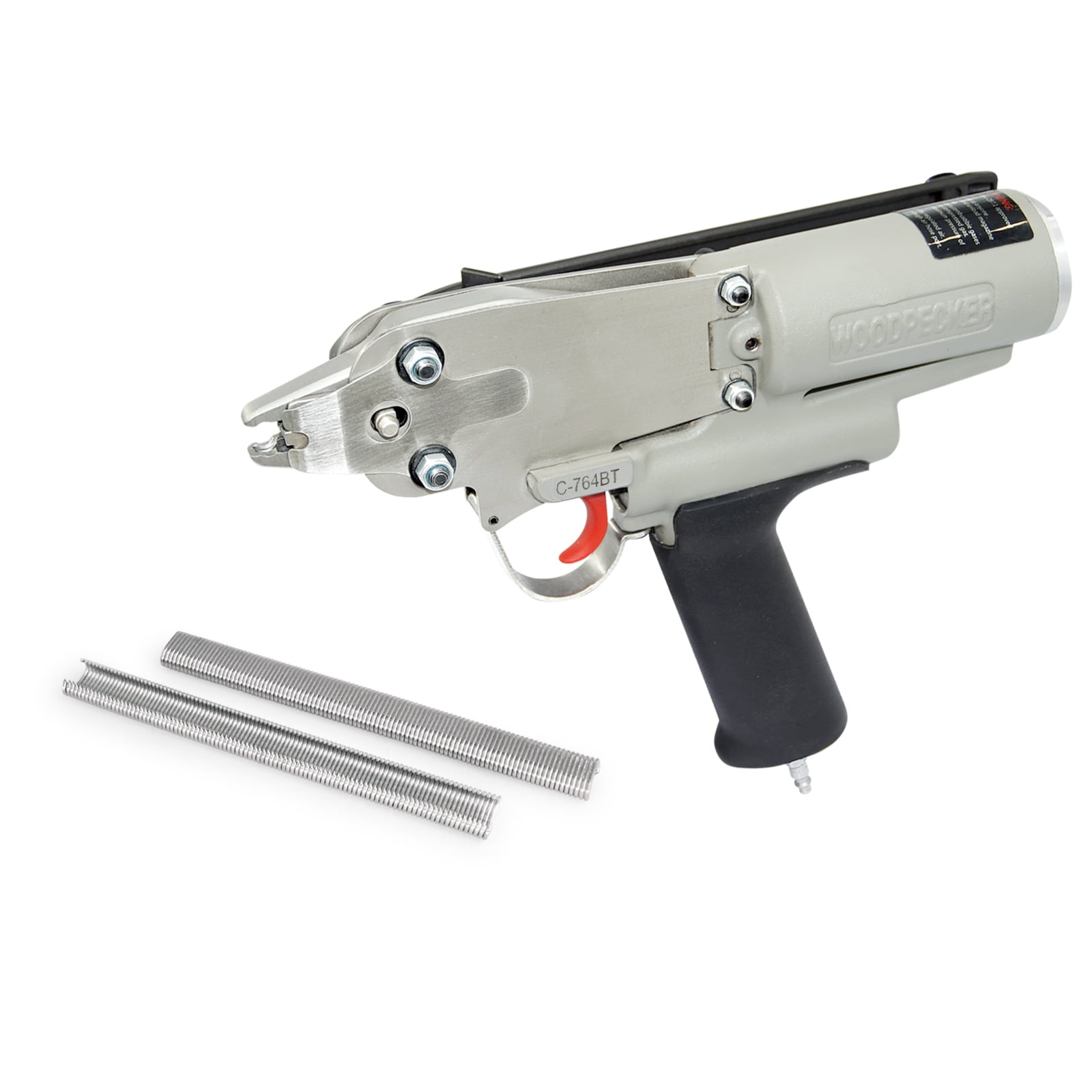WOODPECKER C-764BT 16 Guage Pneumatic Hog Ring Gun 3.0-4.8mm Closure ...