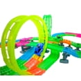 Glow in the Dark Race Car Tracks - Electric Flex Loop Racing Set for ...