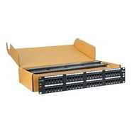 ICC ICMPP4860V CAT6 Patch Panel, 48-Port, 2U RMS, 6-Pack - Walmart.com