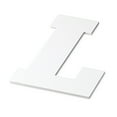 6 Pack: 13" White Wood Letter by Make Market® - Walmart.com