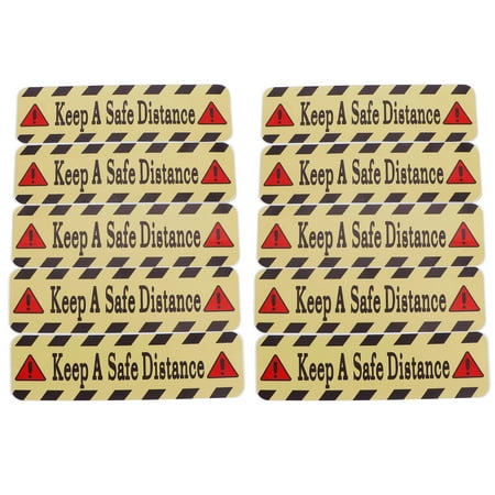 Warning Sticker, Mould-Proof Oil-Proof PVC Warning Decal, High ...