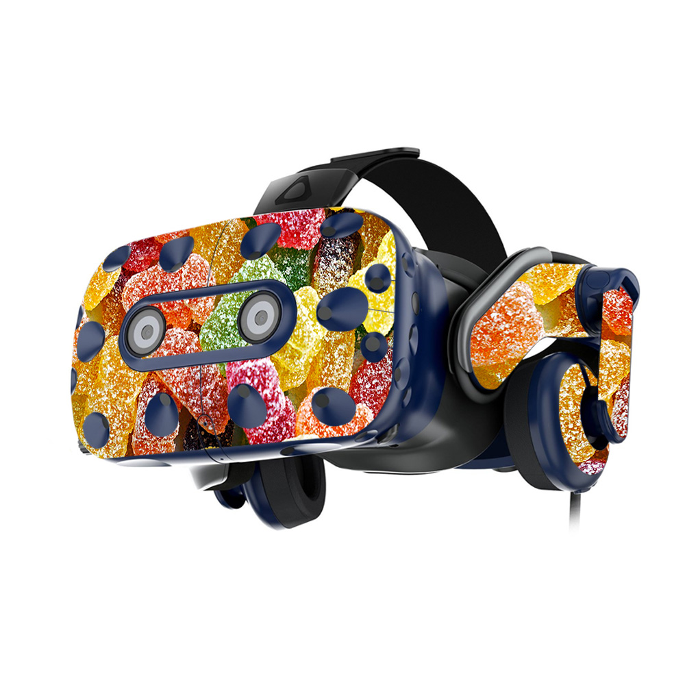 Skin Decal Wrap Compatible With HTC VIVE Pro VR Headset Sticker Design ...