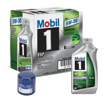 Mobil 1 Dexos R 0W40/AC Delco UPF64R Filter Oil Change Kit, 6 qt ...