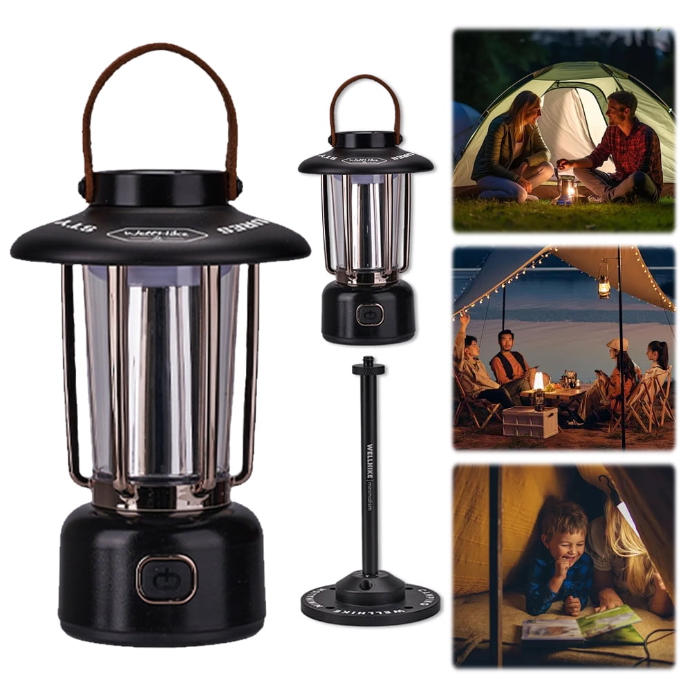Click here for Yangshaomei Portable Tent Lantern 2000mah Vintage... prices