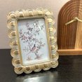 OneDesign Home Gold Scalloped Art Deco 4x6 Tabletop Frame - Walmart.com