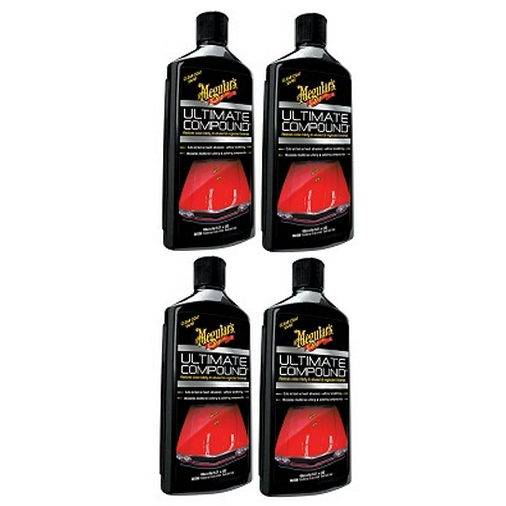 Meguiar's G17216 Ultimate Compound - 15.2 oz. (4 Pack) - Walmart.com ...