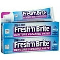 Fresh 'N Brite Denture Cleaning Paste, 3.80 oz (Pack of 2) - Walmart.com