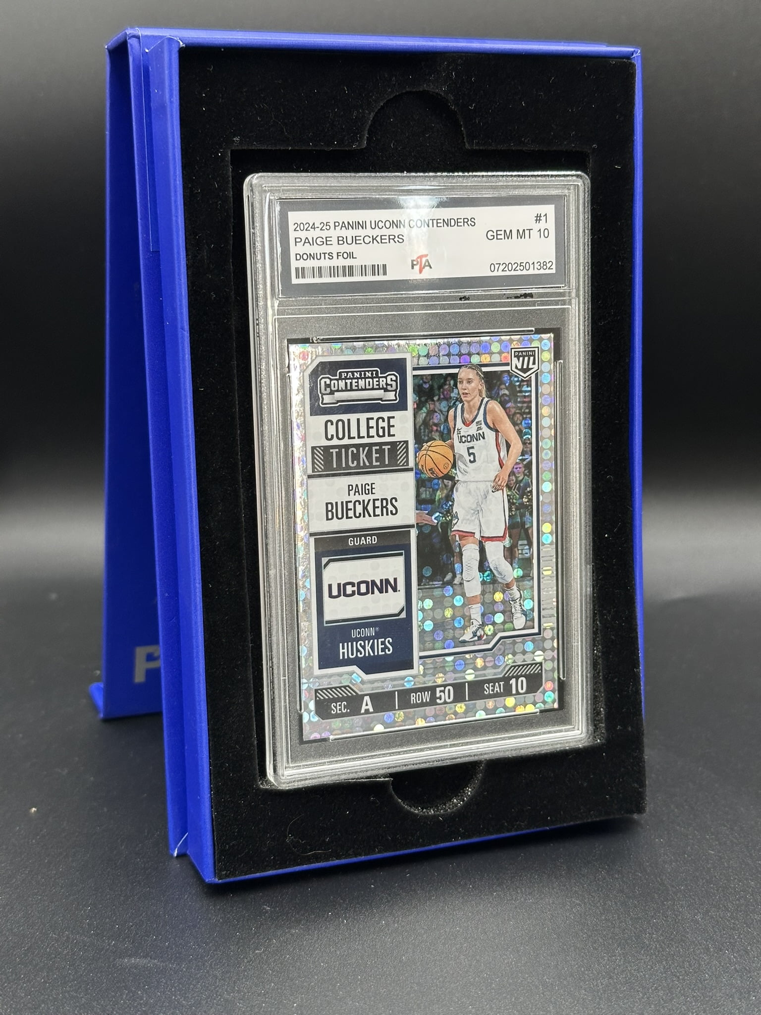 2024-25 Panini Uconn Contenders College Ticket #1 Paige Bueckers Very ...