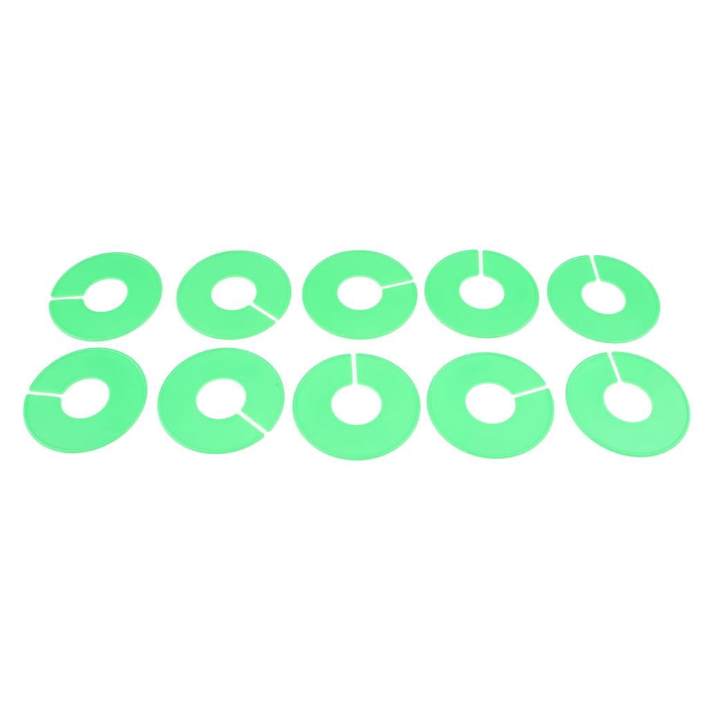 10 Quantity Size Divider Wardrobe Divider Green - Walmart.com