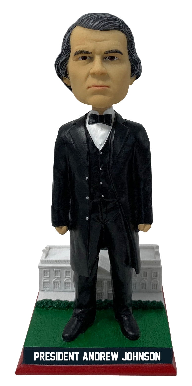 Andrew Johnson White House Base President Bobblehead Numbered to 1,865 ...