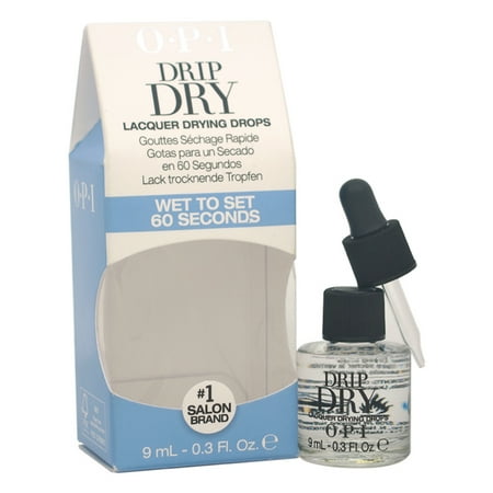 Drip Dry Lacquer Drying Drops by OPI for Women - 0.3 oz Nail Polish ...