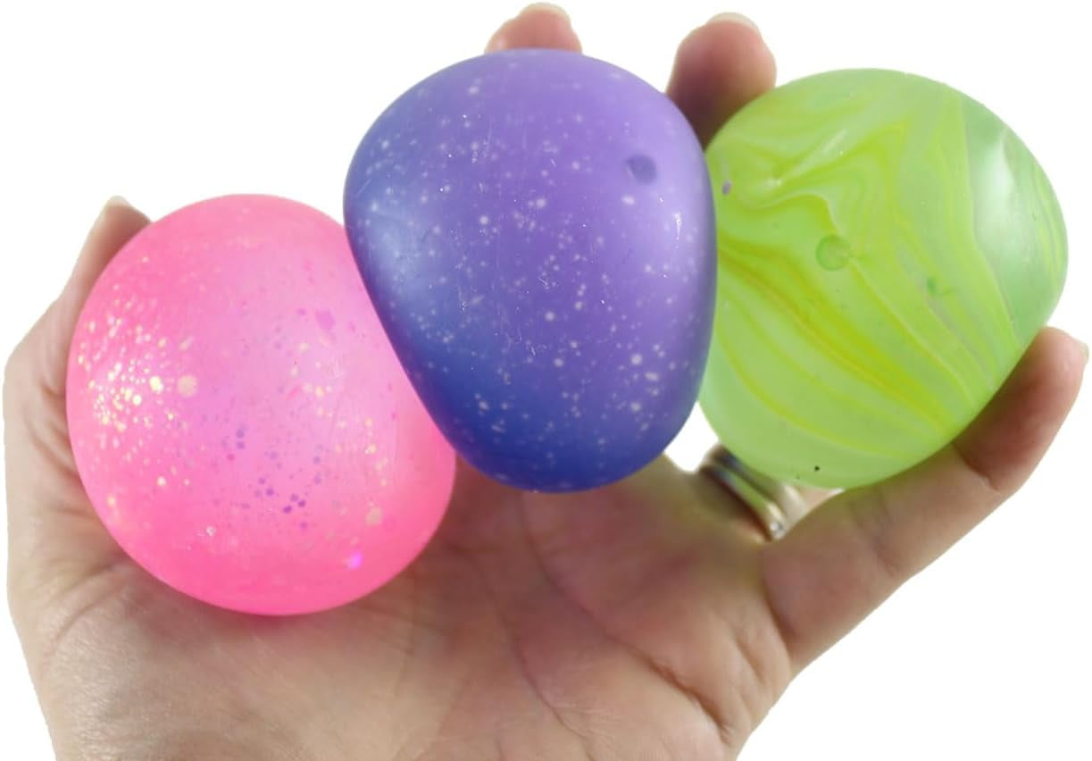 Set of 3 Different Style Sugar Balls - Galaxy/Glitter/Swirl - Thick ...