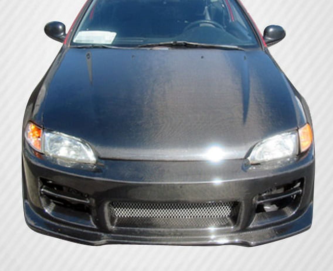 1992-1995 Honda Civic 2DR / HB Carbon Creations Dritech OEM Look Hood ...