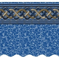 SmartLine 16' x 32' Rectangular Mystri Gold Beaded Liner for Use with ...