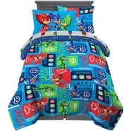 PJ Masks 4-Piece Toddler Bedding Set - Time to Save the Day - Size ...