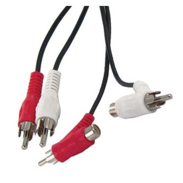 MAGNUM PRO MA427 Piggyback Dual RCA Cable 6ft - Walmart.com
